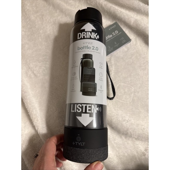 Tylt | Portable Audio & Video | Tylt Speaker Bottle 2 Hydration Bottle ...